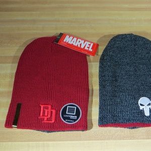 Marvel | Accessories | Daredevil Winter Hat Beanie Reversible | Poshmark